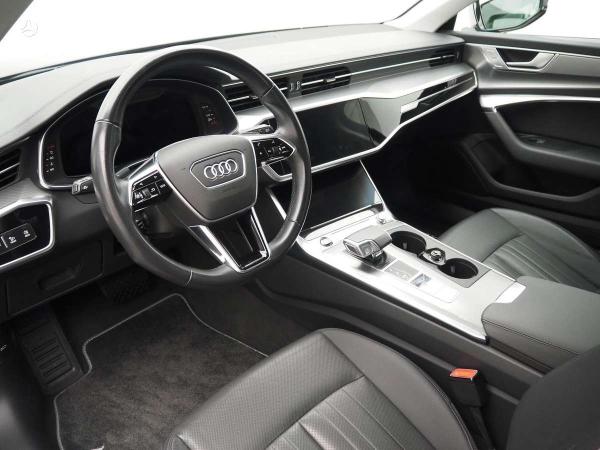 Black Audi A6 2022 in Vilnius, with an engine capacity of 2.00 L and mileage of 97 thousand km for 28400 €, photo 10 on AUTOMOTO.COM.LV
