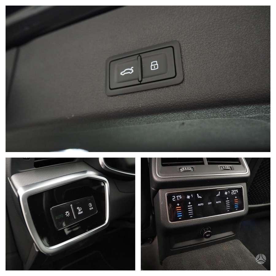 Black Audi A6 2022 in Vilnius, with an engine capacity of 2.00 L and mileage of 97 thousand km for 28400 €, photo 14 on AUTOMOTO.COM.LV