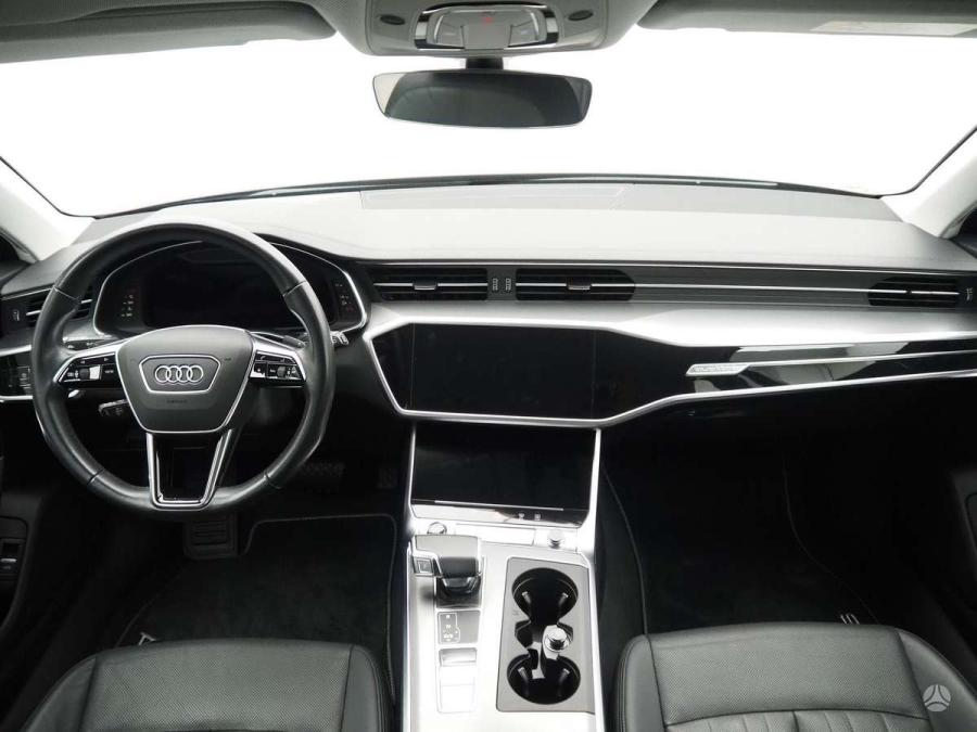 Black Audi A6 2022 in Vilnius, with an engine capacity of 2.00 L and mileage of 97 thousand km for 28400 €, photo 19 on AUTOMOTO.COM.LV