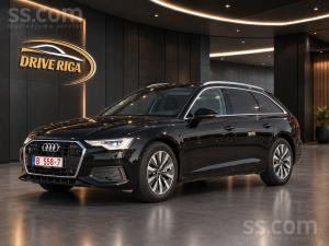 Black Audi A6 2022 in Riga, with an engine capacity of 2.00 L and mileage of 197 thousand km for 21990 €, photo  on AUTOMOTO.COM.LV