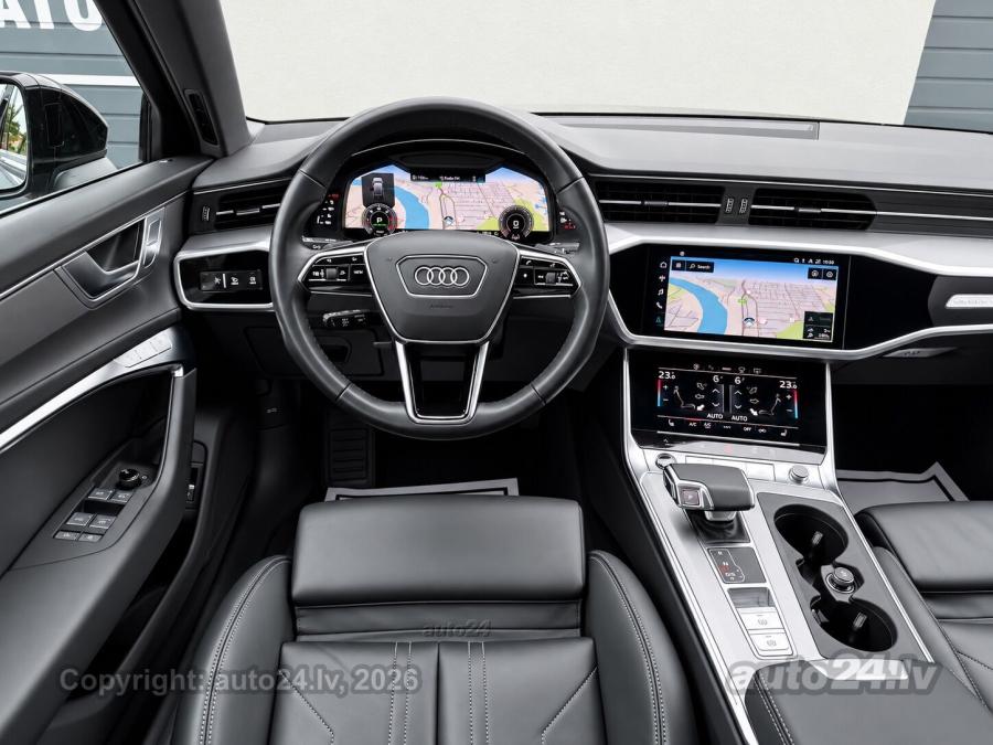 Melns Audi A6 2022 Pērnava, ar dzinēja tilpumu 3.00 L un nobraukumu 106 tūkst. km par 33990 €, foto 9 vietnē AUTOMOTO.COM.LV
