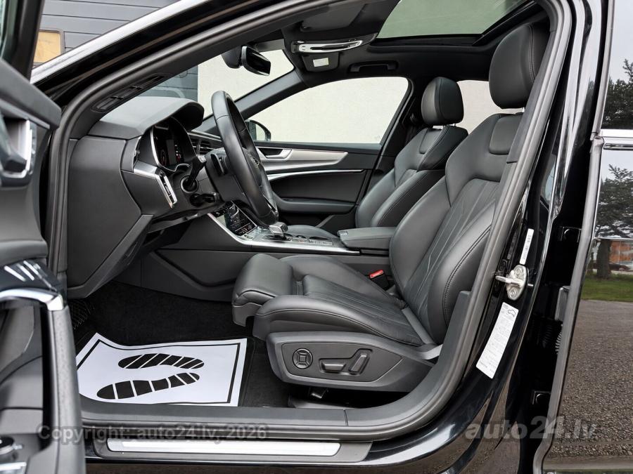 Melns Audi A6 2022 Pērnava, ar dzinēja tilpumu 3.00 L un nobraukumu 106 tūkst. km par 33990 €, foto 10 vietnē AUTOMOTO.COM.LV
