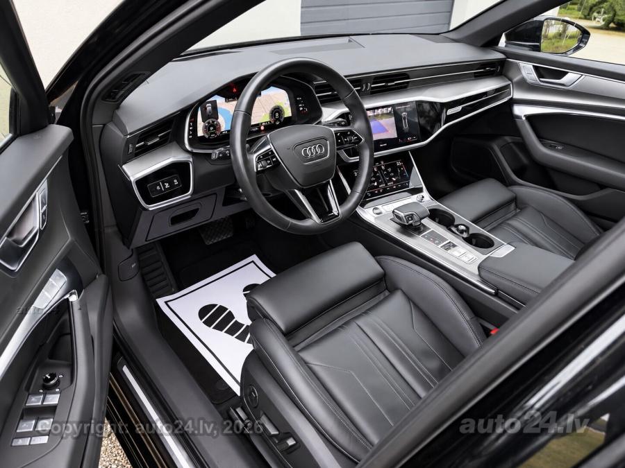 Melns Audi A6 2022 Pērnava, ar dzinēja tilpumu 3.00 L un nobraukumu 106 tūkst. km par 33990 €, foto 11 vietnē AUTOMOTO.COM.LV