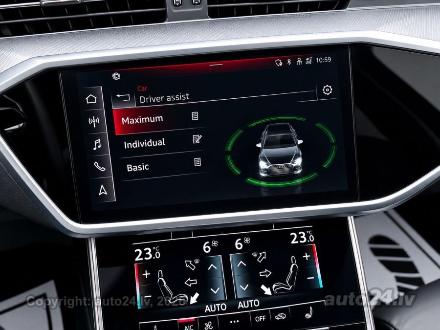 Melns Audi A6 2022 Pērnava, ar dzinēja tilpumu 3.00 L un nobraukumu 106 tūkst. km par 33990 €, foto 21 vietnē AUTOMOTO.COM.LV