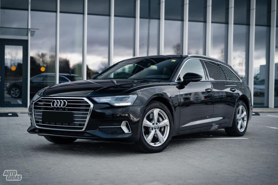 Black Audi A6 2022 in Vilnius, with an engine capacity of 2.00 L and mileage of 72 thousand km for 29000 €, photo 4 on AUTOMOTO.COM.LV