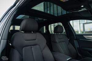 Black Audi A6 2022 in Vilnius, with an engine capacity of 2.00 L and mileage of 72 thousand km for 29000 €, photo 23 on AUTOMOTO.COM.LV