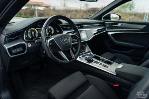 Black Audi A6 2022 in Vilnius, with an engine capacity of 2.00 L and mileage of 72 thousand km for 29000 €, photo 24 on AUTOMOTO.COM.LV