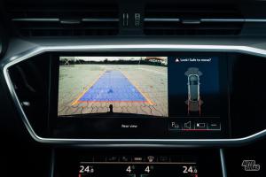 Black Audi A6 2022 in Vilnius, with an engine capacity of 2.00 L and mileage of 72 thousand km for 29000 €, photo 29 on AUTOMOTO.COM.LV