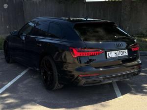 Black Audi A6 2023 in Vilnius, with an engine capacity of 1.97 L and mileage of 88 thousand km for 35590 €, photo 4 on AUTOMOTO.COM.LV