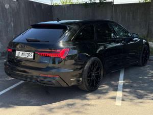Black Audi A6 2023 in Vilnius, with an engine capacity of 1.97 L and mileage of 88 thousand km for 35590 €, photo 5 on AUTOMOTO.COM.LV