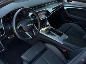 Black Audi A6 2023 in Vilnius, with an engine capacity of 1.97 L and mileage of 88 thousand km for 35590 €, photo 10 on AUTOMOTO.COM.LV