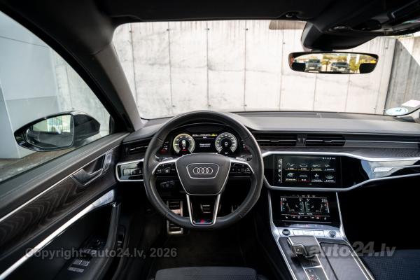 Black Audi A6 2023 in Tartu, with an engine capacity of 2.00 L and mileage of 47 thousand km for 42900 €, photo 9 on AUTOMOTO.COM.LV