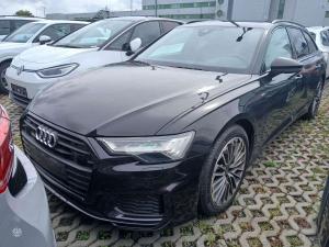 Black Audi A6 2023 in Vilnius, with an engine capacity of 1.98 L and mileage of 124 thousand km for 33333 €, photo  on AUTOMOTO.COM.LV