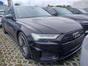 Black Audi A6 2023 in Vilnius, with an engine capacity of 1.98 L and mileage of 124 thousand km for 33333 €, photo 3 on AUTOMOTO.COM.LV