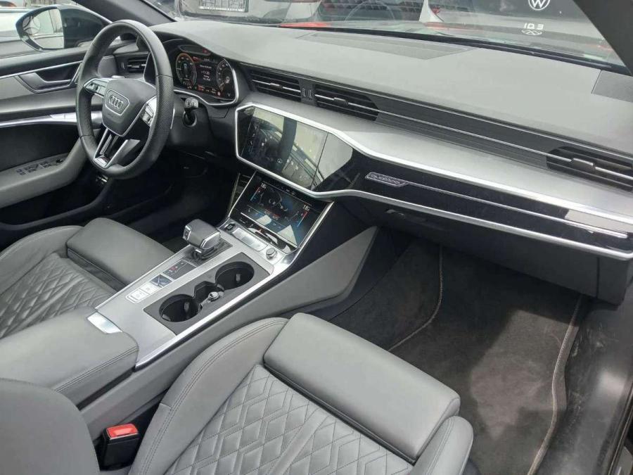 Black Audi A6 2023 in Vilnius, with an engine capacity of 1.98 L and mileage of 124 thousand km for 33333 €, photo 7 on AUTOMOTO.COM.LV