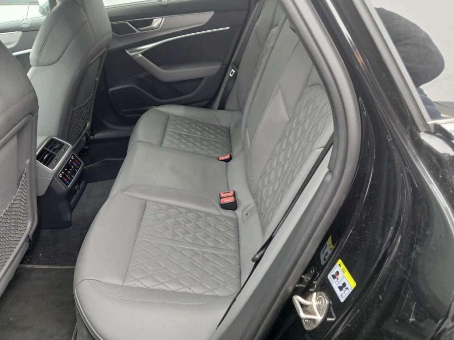 Black Audi A6 2023 in Vilnius, with an engine capacity of 1.98 L and mileage of 124 thousand km for 33333 €, photo 21 on AUTOMOTO.COM.LV
