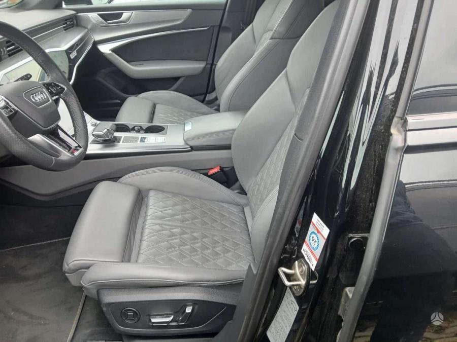 Black Audi A6 2023 in Vilnius, with an engine capacity of 1.98 L and mileage of 124 thousand km for 33333 €, photo 25 on AUTOMOTO.COM.LV