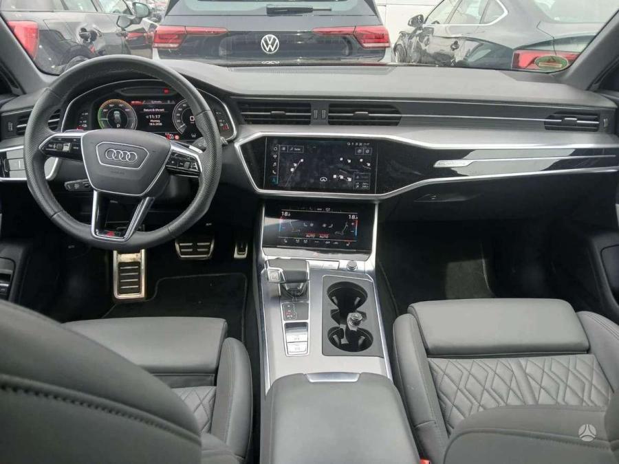 Black Audi A6 2023 in Vilnius, with an engine capacity of 1.98 L and mileage of 124 thousand km for 33333 €, photo 28 on AUTOMOTO.COM.LV