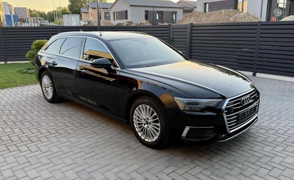Black Audi A6 2023 in Vilnius, with an engine capacity of 1.98 L and mileage of 117 thousand km for 29490 €, photo 2 on AUTOMOTO.COM.LV