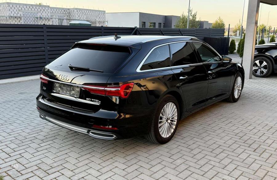 Black Audi A6 2023 in Vilnius, with an engine capacity of 1.98 L and mileage of 117 thousand km for 29490 €, photo 5 on AUTOMOTO.COM.LV