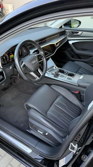 Black Audi A6 2023 in Vilnius, with an engine capacity of 1.98 L and mileage of 117 thousand km for 29490 €, photo 9 on AUTOMOTO.COM.LV