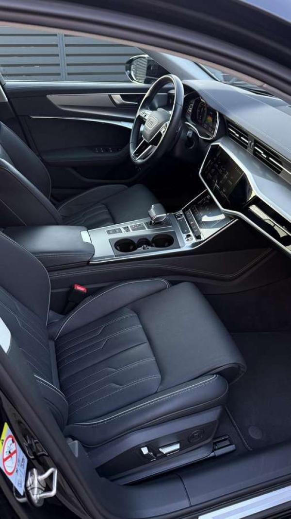 Black Audi A6 2023 in Vilnius, with an engine capacity of 1.98 L and mileage of 117 thousand km for 29490 €, photo 10 on AUTOMOTO.COM.LV