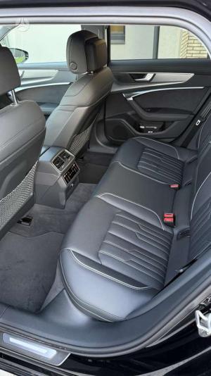 Black Audi A6 2023 in Vilnius, with an engine capacity of 1.98 L and mileage of 117 thousand km for 29490 €, photo 12 on AUTOMOTO.COM.LV