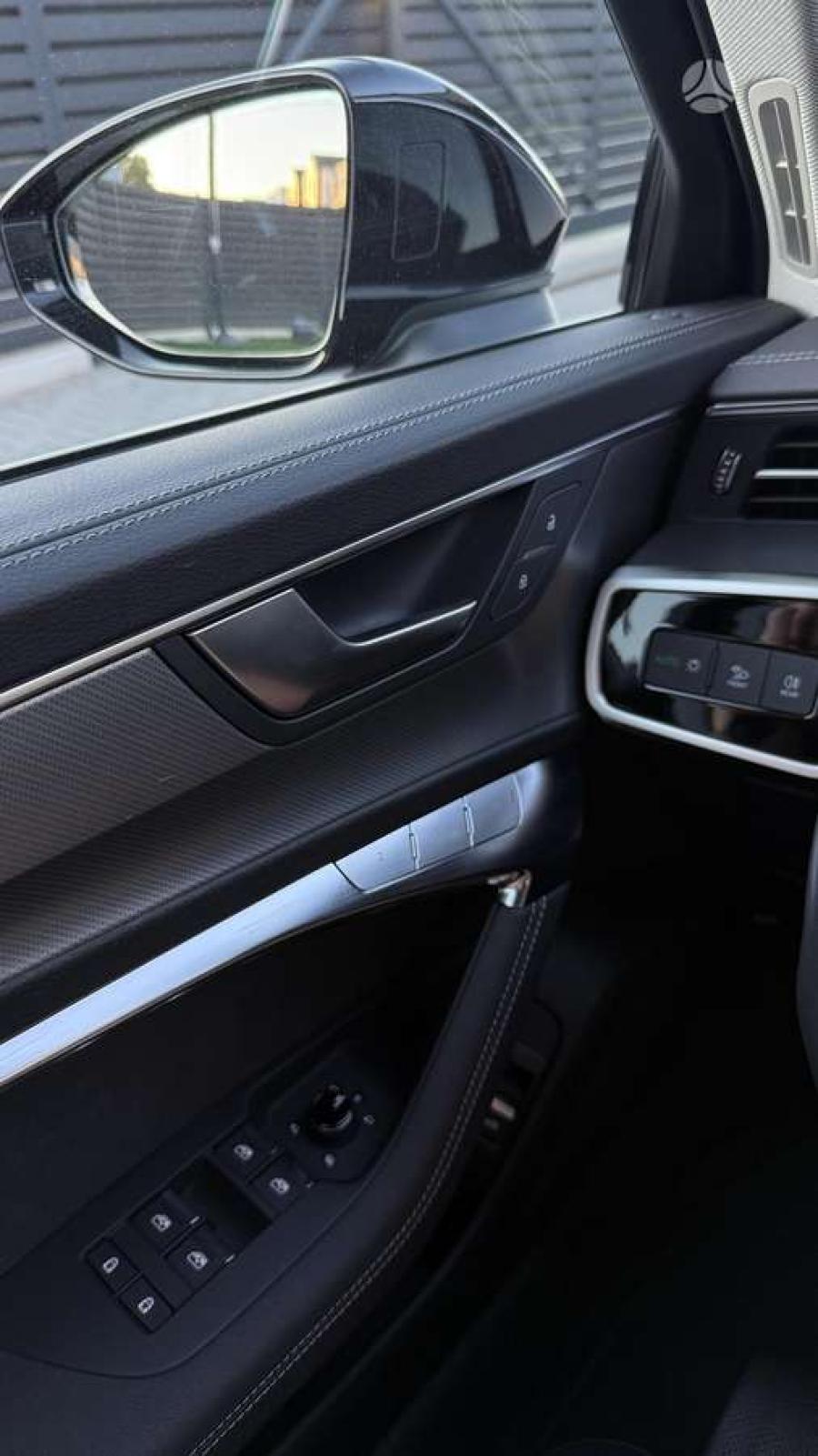 Black Audi A6 2023 in Vilnius, with an engine capacity of 1.98 L and mileage of 117 thousand km for 29490 €, photo 16 on AUTOMOTO.COM.LV