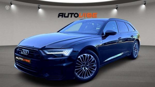 Melns Audi A6 2023 Viļņa, ar dzinēja tilpumu 2.00 L un nobraukumu 124 tūkst. km par 33898 €, foto 1 vietnē AUTOMOTO.COM.LV
