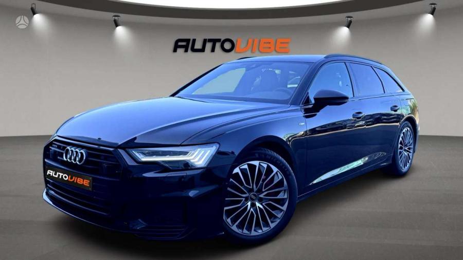 Melns Audi A6 2023 Viļņa, ar dzinēja tilpumu 2.00 L un nobraukumu 124 tūkst. km par 33898 €, foto 1 vietnē AUTOMOTO.COM.LV