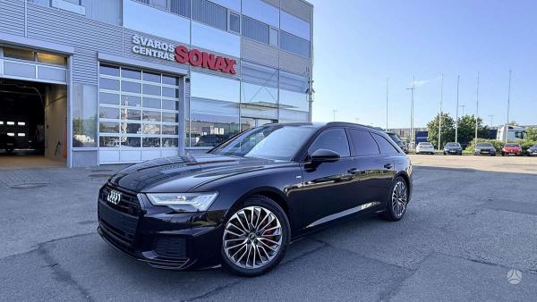 Melns Audi A6 2023 Viļņa, ar dzinēja tilpumu 2.00 L un nobraukumu 124 tūkst. km par 33898 €, foto 5 vietnē AUTOMOTO.COM.LV