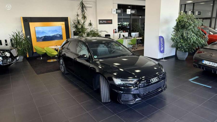 Melns Audi A6 2023 Viļņa, ar dzinēja tilpumu 2.00 L un nobraukumu 124 tūkst. km par 33898 €, foto 7 vietnē AUTOMOTO.COM.LV