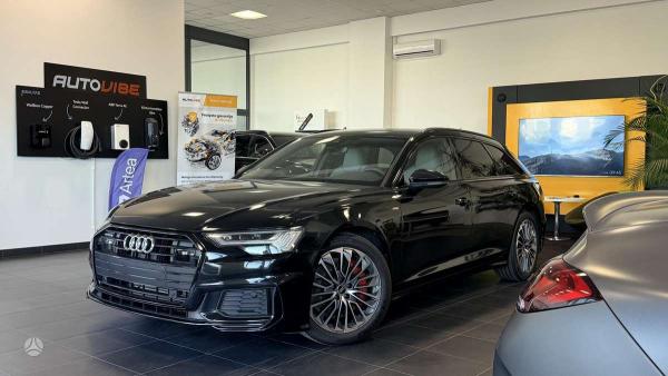 Melns Audi A6 2023 Viļņa, ar dzinēja tilpumu 2.00 L un nobraukumu 124 tūkst. km par 33898 €, foto 8 vietnē AUTOMOTO.COM.LV