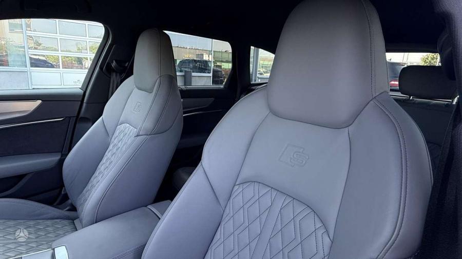 Melns Audi A6 2023 Viļņa, ar dzinēja tilpumu 2.00 L un nobraukumu 124 tūkst. km par 33898 €, foto 10 vietnē AUTOMOTO.COM.LV