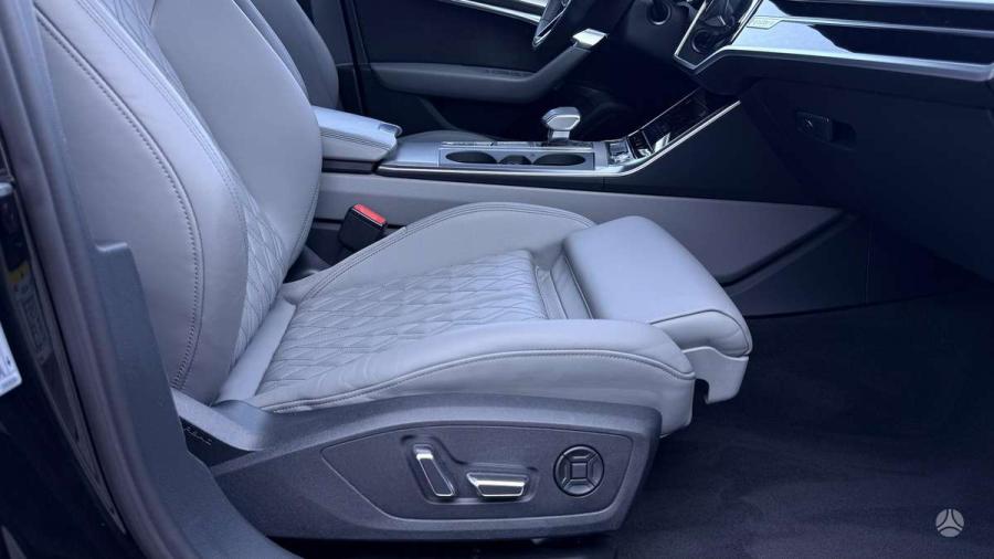 Melns Audi A6 2023 Viļņa, ar dzinēja tilpumu 2.00 L un nobraukumu 124 tūkst. km par 33898 €, foto 15 vietnē AUTOMOTO.COM.LV