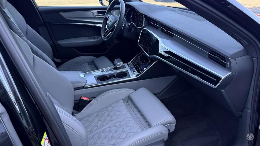 Melns Audi A6 2023 Viļņa, ar dzinēja tilpumu 2.00 L un nobraukumu 124 tūkst. km par 33898 €, foto 16 vietnē AUTOMOTO.COM.LV