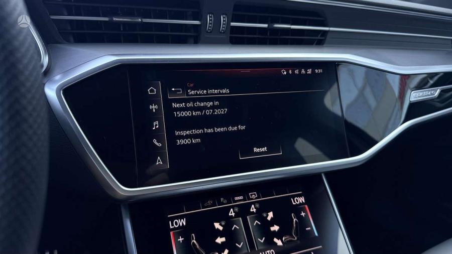 Melns Audi A6 2023 Viļņa, ar dzinēja tilpumu 2.00 L un nobraukumu 124 tūkst. km par 33898 €, foto 26 vietnē AUTOMOTO.COM.LV
