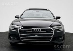 Black Audi A6 2023 in Riga, with an engine capacity of 2.00 L and mileage of 165 thousand km for 27690 €, photo  on AUTOMOTO.COM.LV