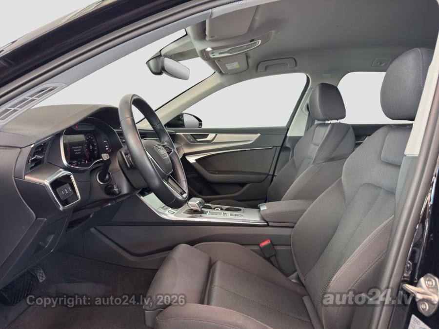 Black Audi A6 2023 in Tallinn, with an engine capacity of 2.00 L and mileage of 71 thousand km for 32900 €, photo 7 on AUTOMOTO.COM.LV