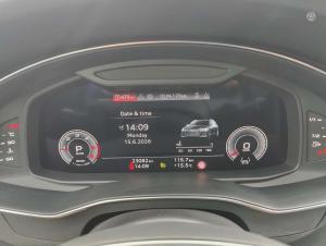 Black Audi A6 2024 in Kaunas, with an engine capacity of 1.97 L and mileage of 23 thousand km for 32990 €, photo 9 on AUTOMOTO.COM.LV