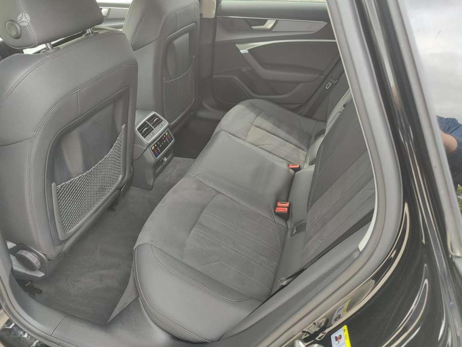 Black Audi A6 2024 in Kaunas, with an engine capacity of 1.97 L and mileage of 23 thousand km for 32990 €, photo 19 on AUTOMOTO.COM.LV