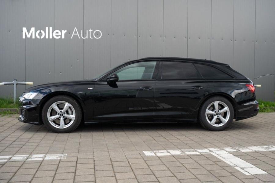 Black Audi A6 2025 in Vilnius, with an engine capacity of 2.00 L and mileage of 29 thousand km for 47500 €, photo 4 on AUTOMOTO.COM.LV