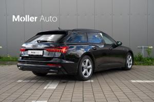 Black Audi A6 2025 in Vilnius, with an engine capacity of 2.00 L and mileage of 29 thousand km for 47500 €, photo 7 on AUTOMOTO.COM.LV