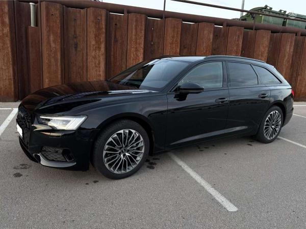 Black Audi A6 2025 in Kaunas, with an engine capacity of 1.98 L and mileage of 25 thousand km for 42990 €, photo 4 on AUTOMOTO.COM.LV