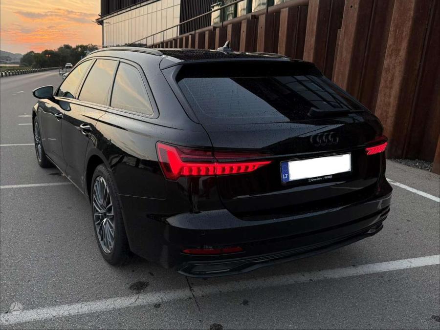 Melns Audi A6 2025 Kauņa, ar dzinēja tilpumu 1.98 L un nobraukumu 25 tūkst. km par 42990 €, foto 6 vietnē AUTOMOTO.COM.LV