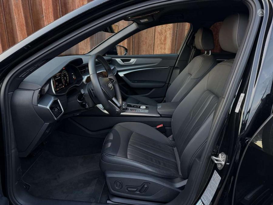 Melns Audi A6 2025 Kauņa, ar dzinēja tilpumu 1.98 L un nobraukumu 25 tūkst. km par 42990 €, foto 9 vietnē AUTOMOTO.COM.LV