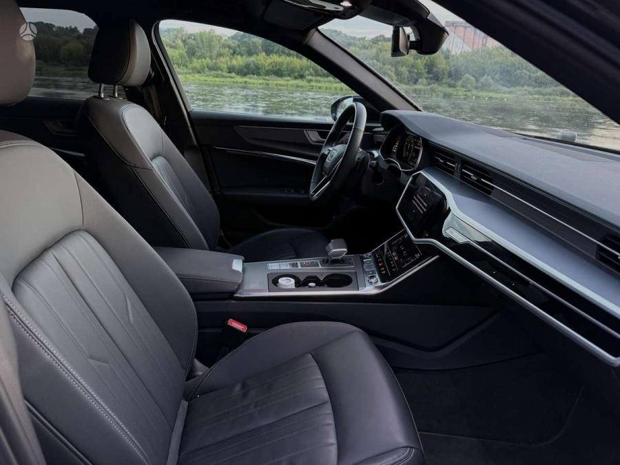 Melns Audi A6 2025 Kauņa, ar dzinēja tilpumu 1.98 L un nobraukumu 25 tūkst. km par 42990 €, foto 10 vietnē AUTOMOTO.COM.LV