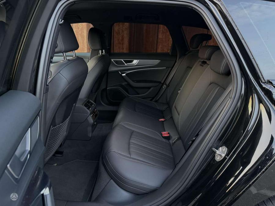 Melns Audi A6 2025 Kauņa, ar dzinēja tilpumu 1.98 L un nobraukumu 25 tūkst. km par 42990 €, foto 11 vietnē AUTOMOTO.COM.LV