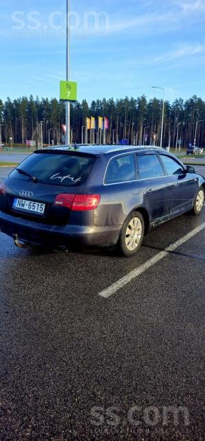 Blue Audi A6 2005 in Riga, with an engine capacity of 2.70 L and mileage of 442 thousand km for 2100 €, photo 4 on AUTOMOTO.COM.LV