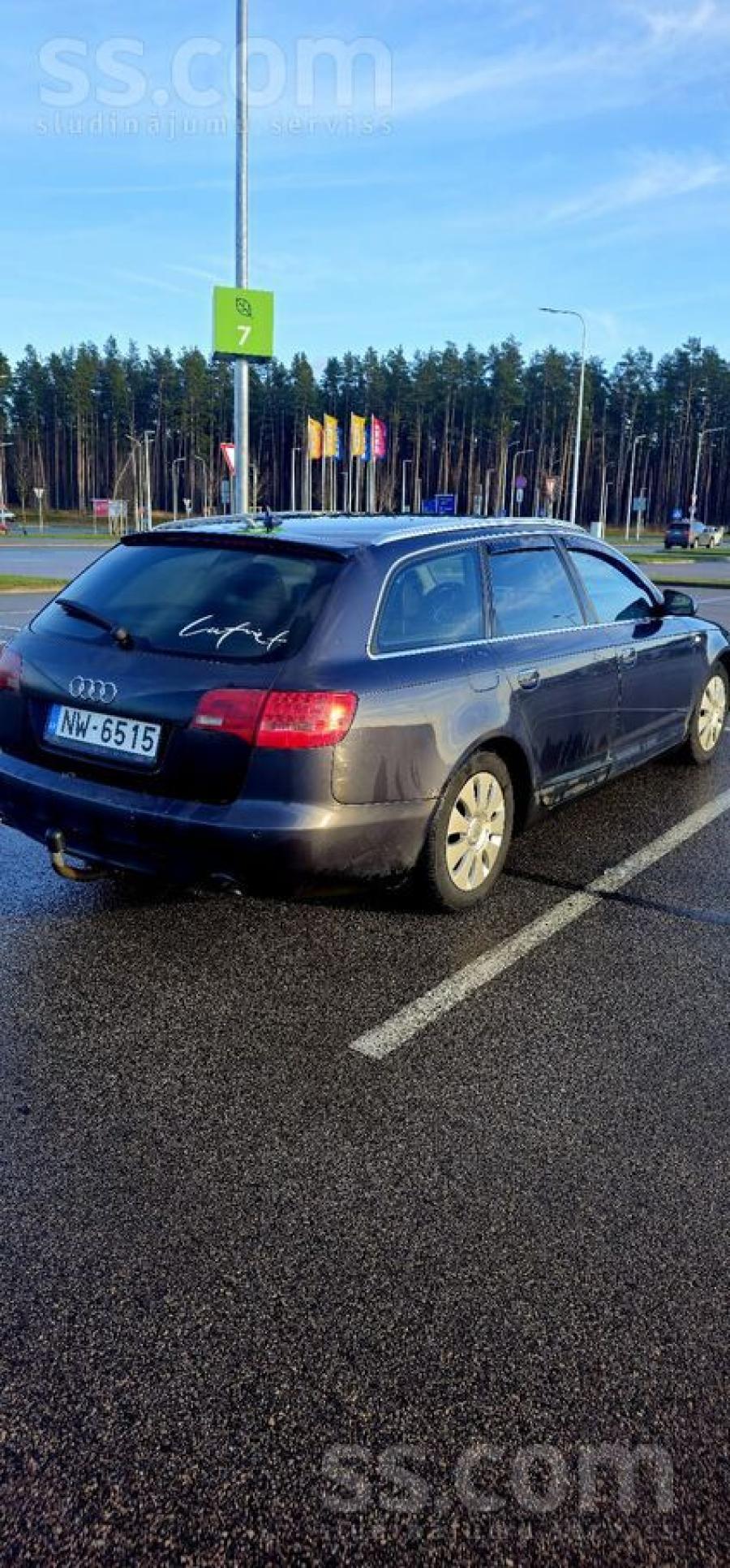 Blue Audi A6 2005 in Riga, with an engine capacity of 2.70 L and mileage of 442 thousand km for 2100 €, photo 4 on AUTOMOTO.COM.LV